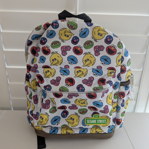 Sesame Street | Bags | Sesame Street Character Print Backpack | Poshmark